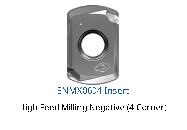 Mũi phay Highfeed YG-1, Dòng ENMX06